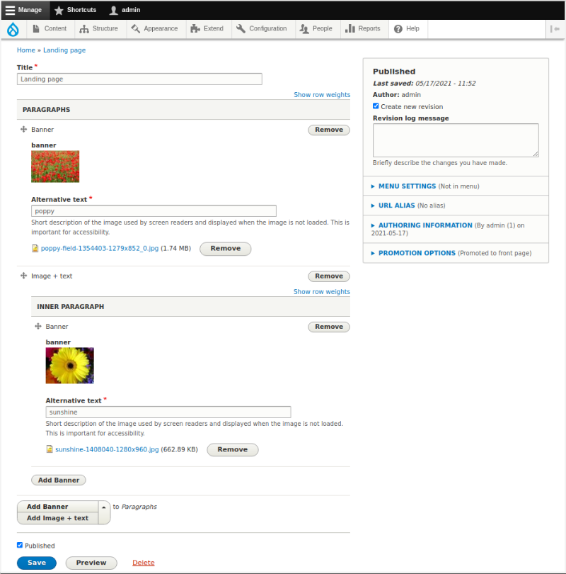 How to Create a Drupal Landing Page? | Droptica